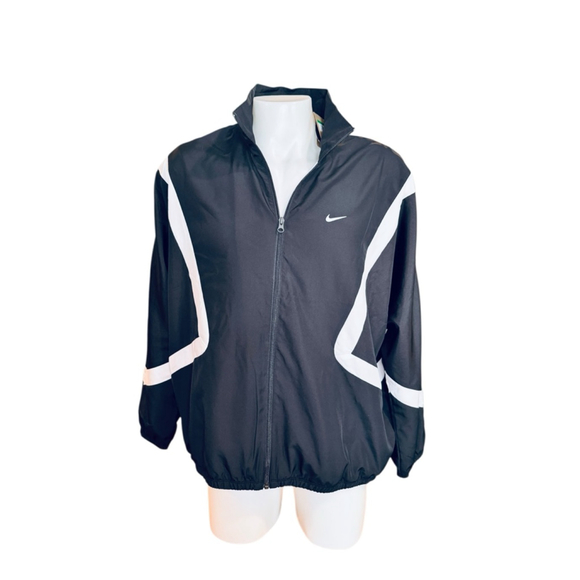 Nike | Jackets & Coats | Mens Nike Black White Dri Fit Basketball ...